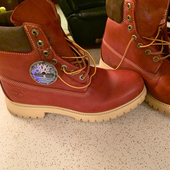 Timberland | Shoes | New Timberland Maroon Boots Size | Poshmark
